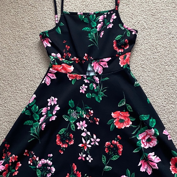 Alya | Dresses | Alya Floral Tropical Mini Dress With Slits | Poshmark